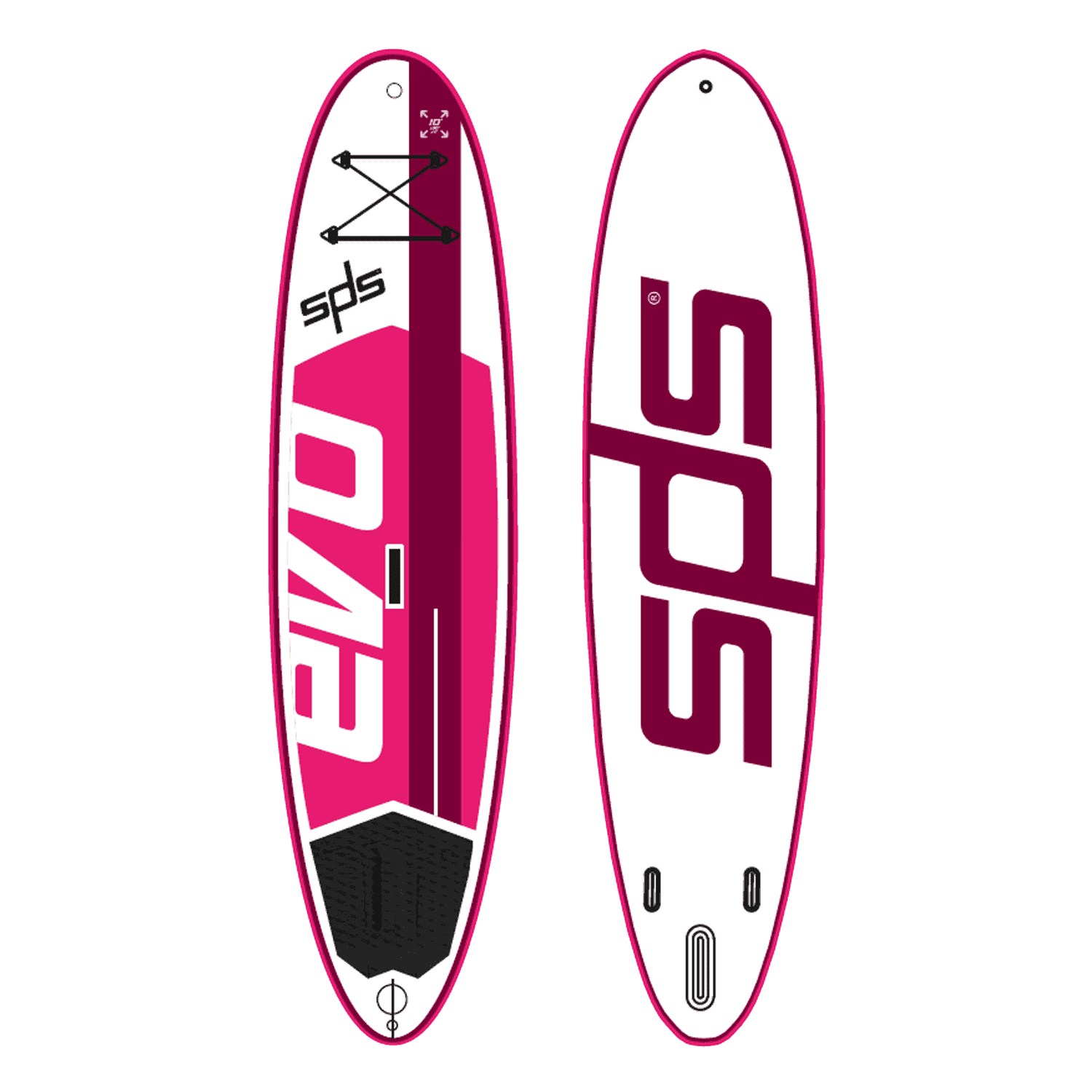 EVO 10’x30”x4” ROSA | UN SUP LIGERO Y DIVERTIDO | SPS SURF
